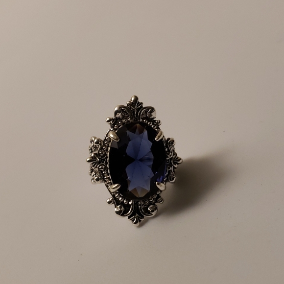 Jewelry | 925 Victorian Gothic Sapphire Ring | Poshmark